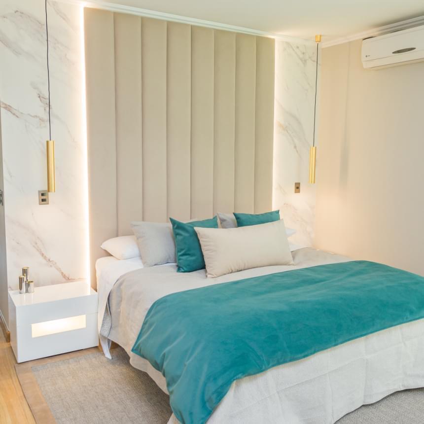 Rustic Chic | Respaldo de rollo felpa beige